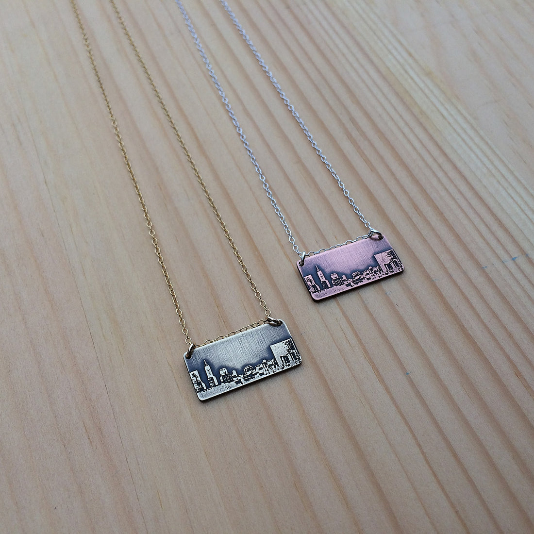 Indianapolis Indiana skyline necklace – Jaci Riley Jewelry